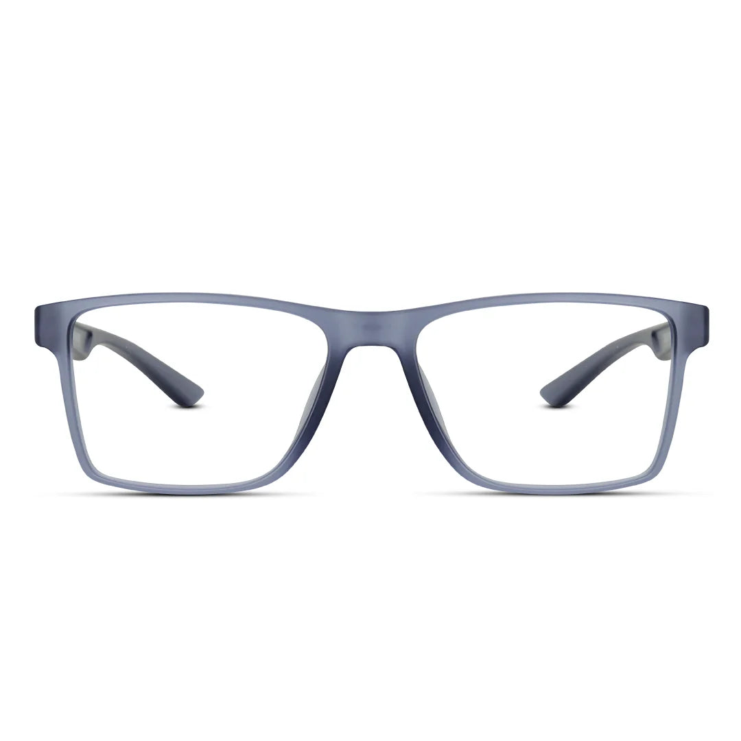 Sharp Rectangle Extreme Lightweight Medium Men's Eyeglasses – OPTILOOK